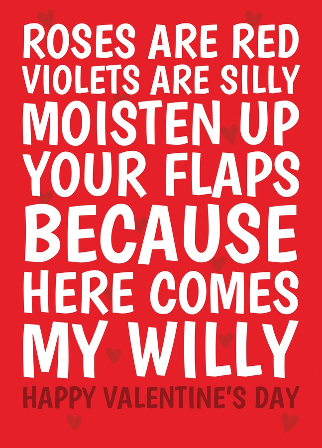 Funny Rude Valentine Quotes Rude Valentine's Cards – Scribbler Cards